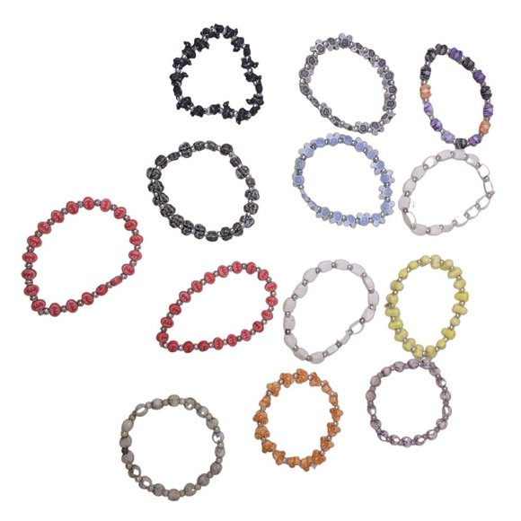 Accessories | Womensgirls Stretchy Bracelet Lot Of 13 Mickeyminnie ...